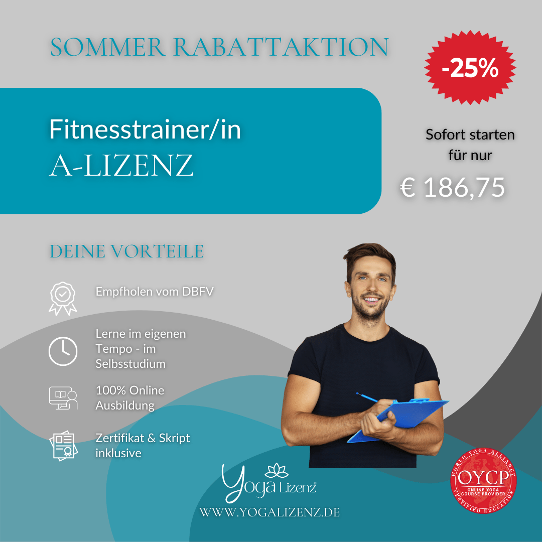 Fitnesstrainer/in "A-Lizenz" – YogaLizenz.de
